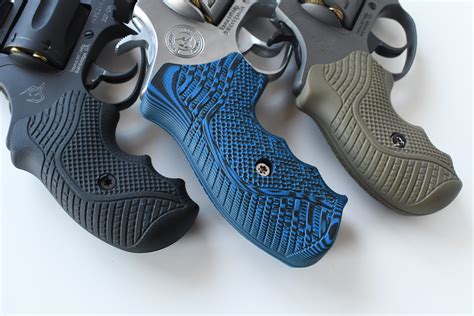 The Revolver And Its Grip Shape Lok Grips
