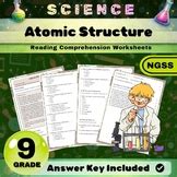 Grade 9 Science Atomic Structure Worksheet Ngss Pdf Practice Set
