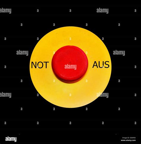 Emergency Stop Switch Hi Res Stock Photography And Images Alamy