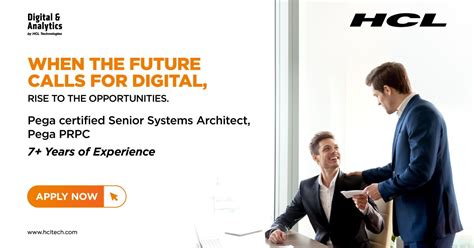Hcltech On Linkedin Careers In Digital And Analytics Hcl Technologies