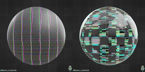 8in1 Blender Procedural Glitch Shaders For Blender Texture Cgtrader