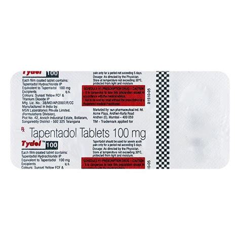Tydol 100mg Tablet 10s Price Uses Side Effects And Substitutes