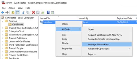 C Cant Get Private Key From Certificate Stack Overflow