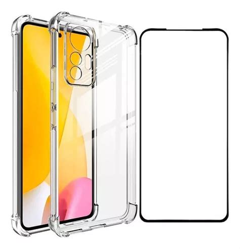 Funda Antiimpacto Para Xiaomi Mi 12 Lite Y Película De Vidrio 3d 9d Mercadolibre