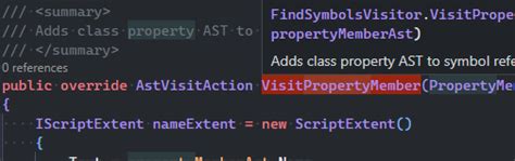 Hovering Function Name Highlights Definition · Issue 1888 · Powershellpowershelleditorservices