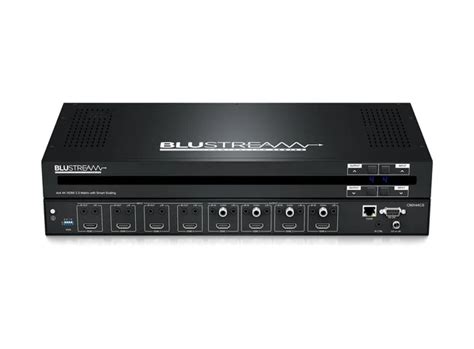 Blustream CMX44CS Matrix HDMI2 0 Matrix With Audio Breakout Rubicon AS