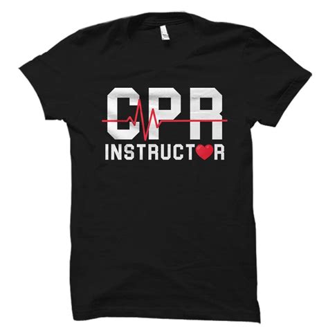 Cpr Instructor Shirt Cpr Instructor T Cpr Teacher Shirt Cpr