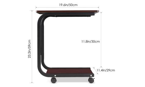Wheeled Laptop Table Groupon