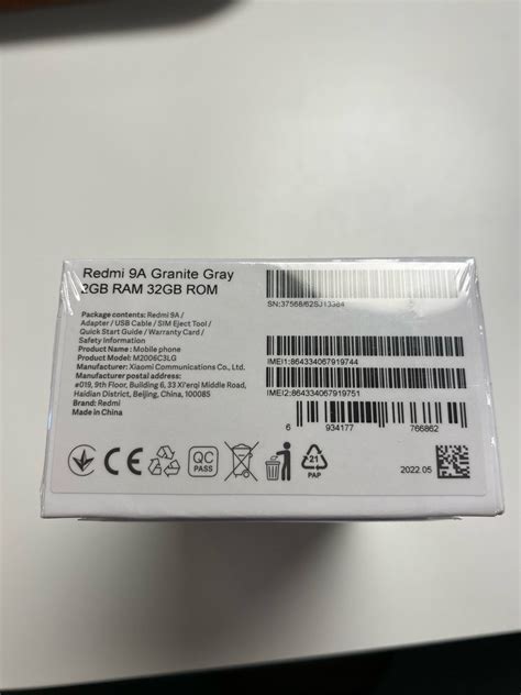 Xiaomi Redmi A Gb Granite Gray Zapakiran