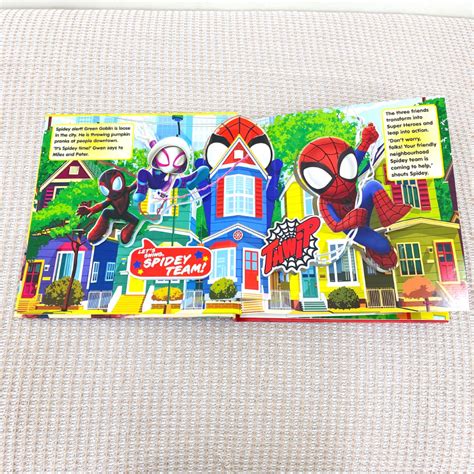 幾米兒童圖書 蜘蛛人立體書 英文版 蜘蛛人與他的神奇朋友們 Marvel Spidey And His Amazing Friends