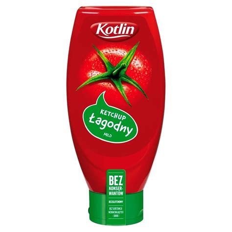 Kotlin Ketchup łagodny 650 G Zakupy Online Z Dostawą Do Domu