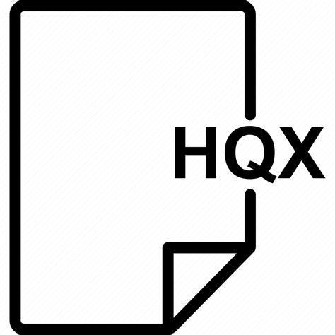 File Hqx Document Format Type Icon Download On Iconfinder