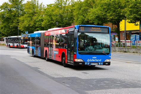 Hamburger Hochbahn Mercedes Benz Citaro C1 Facelift G Wagen 7309 Am 13 07 25 In Wandsbek Bus