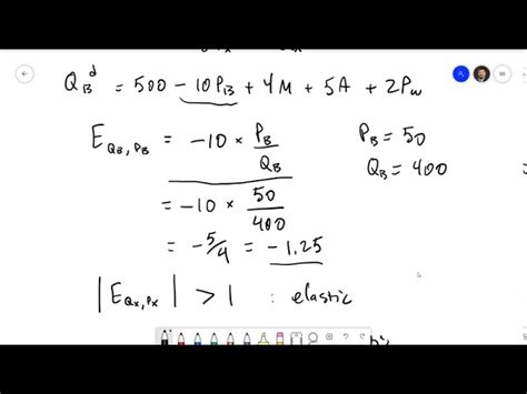 own price elasticity of demand chapter elasticity and its application