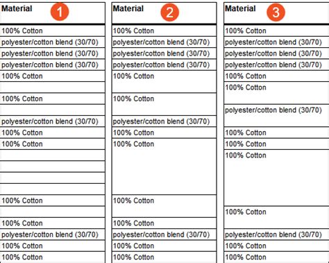 Merge Over Empty Cells