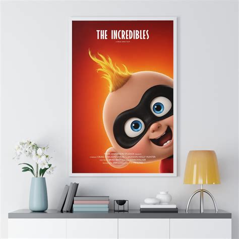 The Incredibles Movie Poster Digital Minimalist Cult Movies Printable