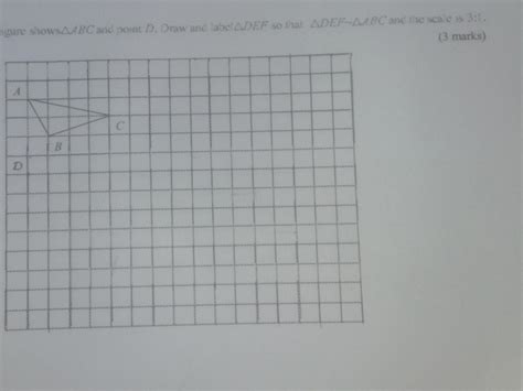 Solved The Figure Shows Triangle ABC And Point D Draw And Chegg