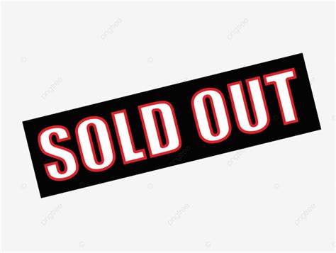 Sold Out Grunge Out Of Stock Rubber Vector Grunge Out Of Stock