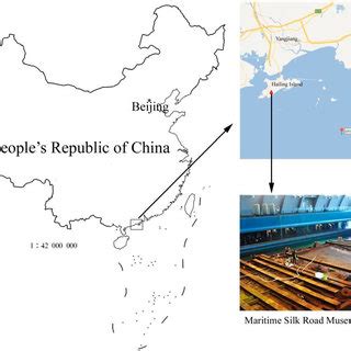 Nanhai No 1 Shipwreck Site And Deposition A Location Of Shipwreck Download Scientific