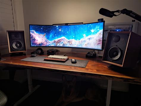New Desk And Speakers Already Had The Woofer R Battlestations