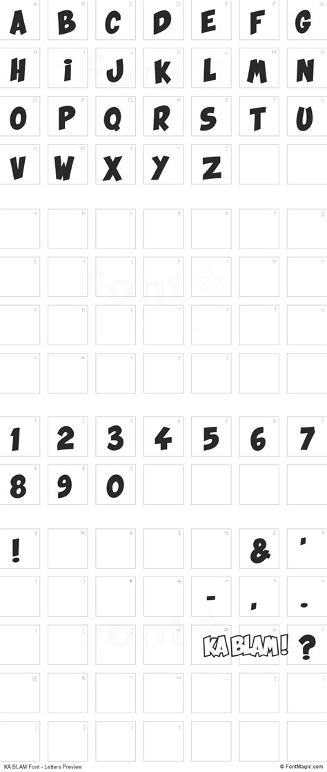 Ka Blam Font Fontmagic