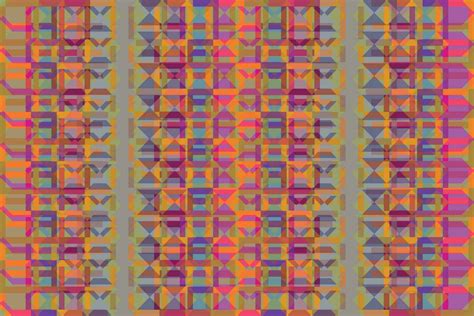 Ethnic Zigzag Pattern In Retro Colors Aztec Style Seamless Vector Background 26146257 Vector