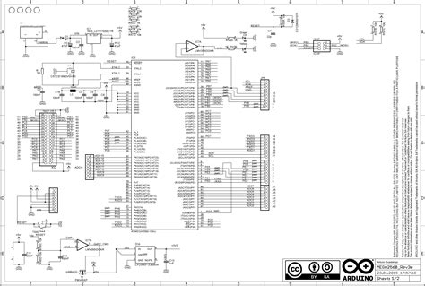 Arduino mega 2560 схема принципиальная электрическая