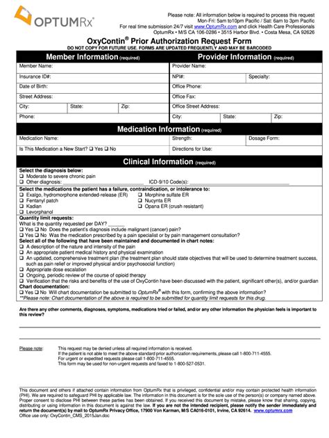 Optumrx Prior Authorization Form 2023 Pdf Fill Out And Sign Online Dochub