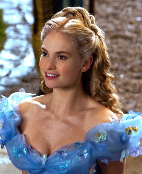 Lily James Cinderella At Francine Rice Blog