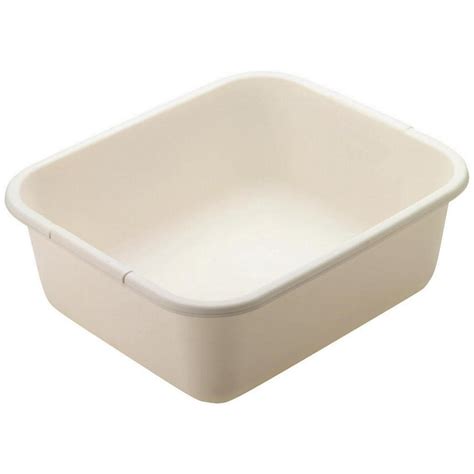 Rubbermaid 2951arbisqu Rectangle Dish Pan 11 4 Quart Bisque