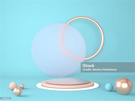 기하학적 모양의 3d 렌더링 스튜디오 바닥에 연단 제품 프레젠테이션을 위한 플랫폼 배경 모의 0명에 대한 스톡 사진 및 기타 이미지 istock