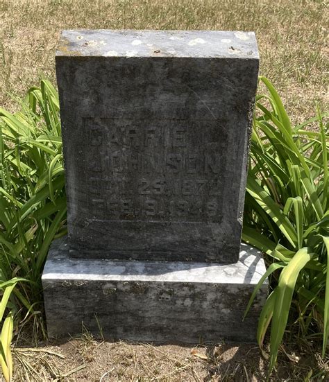 Carrie Lorene Olsen Johnson 1872 1949 Find A Grave Memorial
