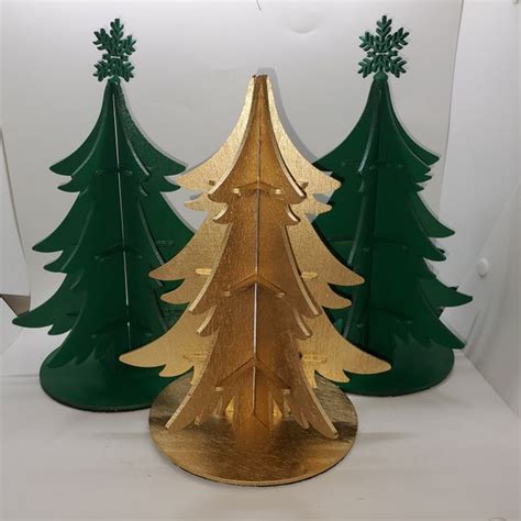Tabletop Trees Decor Etsy