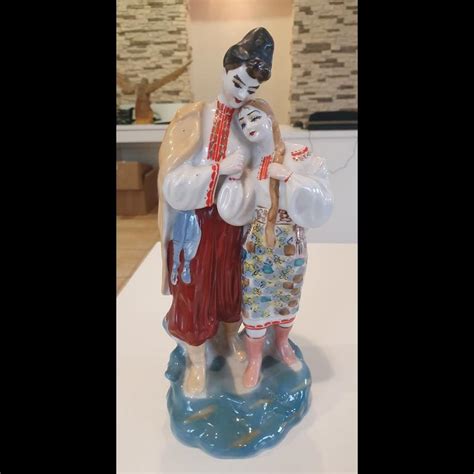 Статуэтка майская носка фарфор полонное 30см ссср — цена 950 грн в каталоге Статуэтки Купить