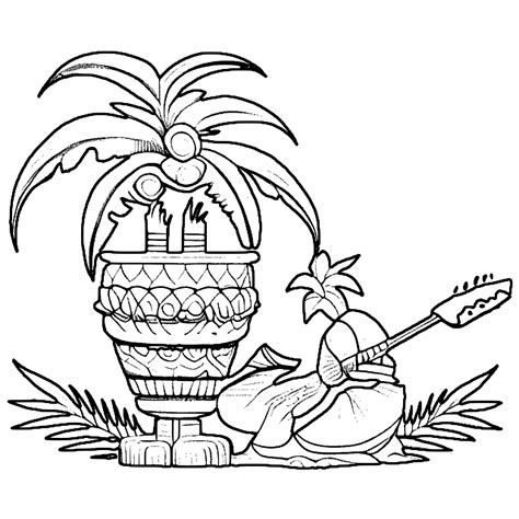 Hawaii Craft No Prep Crown Hat Template Hawaiian Luau Activities