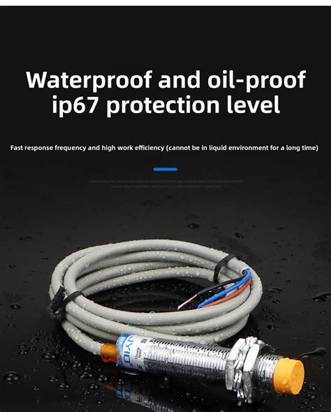 Proximity Switch Lj12a3 4 Z Bx Three Wire Npn Normally Open 6 36v Sensor M12 Inductive Sensor