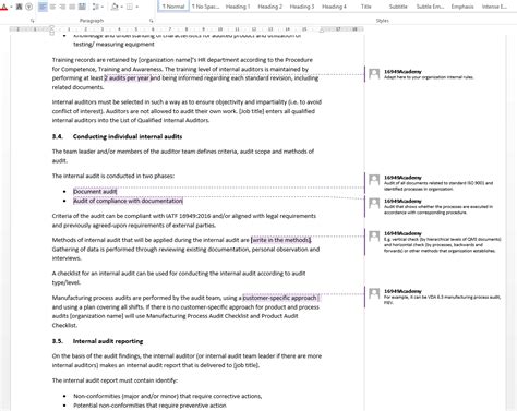 Iatf 16949 2016 Internal Audit Toolkit