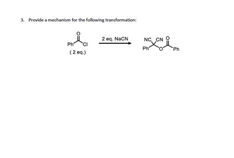 3 provide a mechanism for the following transformation