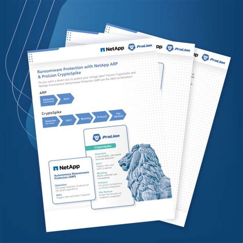 Whitepaper Ransomware Protection With Netapp Arp And Prolion Cryptospike Prolion