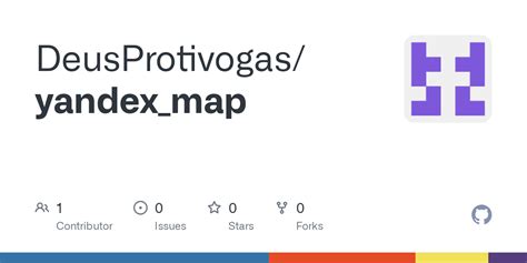 Github Deusprotivogasyandexmap