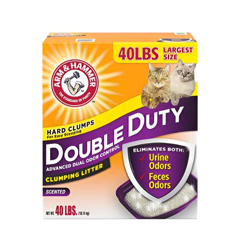 Arena Para Gato Arm And Hammer Double Duty 40 Lb Melo Pet And Garden