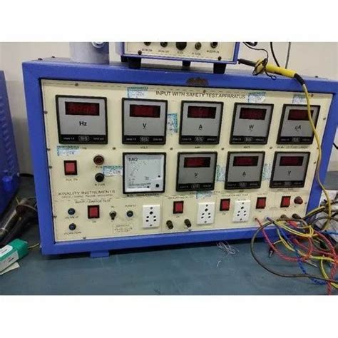 Mild Steel Blue Digital Input Safety Test Panel For Electrical Testing At ₹ 45000 Unit In Ghaziabad