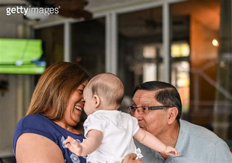 Our Adorable Grand Baby Latino Grandparents