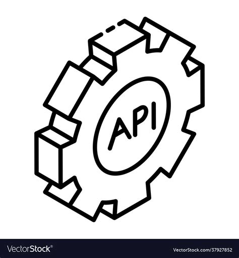 Api Automation Royalty Free Vector Image Vectorstock