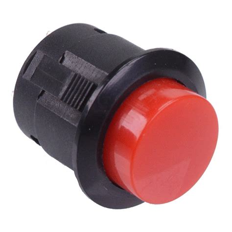 Red Push Fit Mm Momentary Off On Push Button Switch A