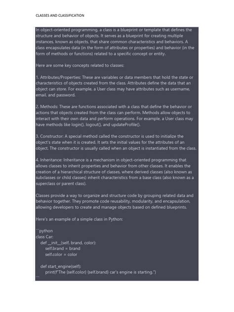 class and class diagram pdf class computer programming inheritance object oriented