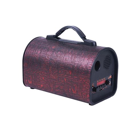 Hifi Outdoor Wireless Speaker With Tws Function Speaker Wit Led Light