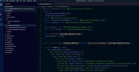 Writing Sharepoint Webparts Using The Spfx Framework Part 1 D Bryan King