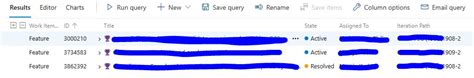 Azure Devops Increment Query For Features And User Stories In Ado