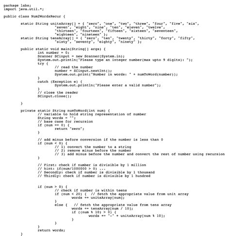 Solved 1 A Write A Recursive Java Program That Reads A